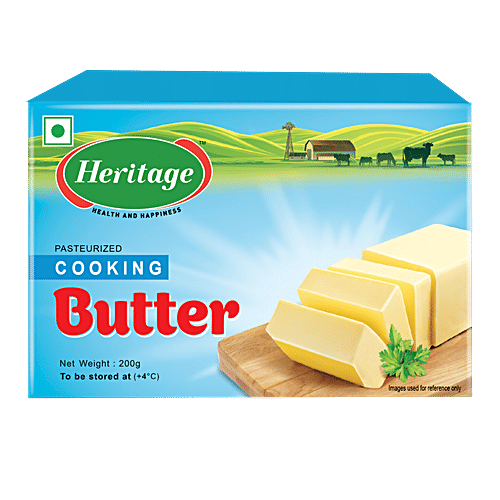 Buy Heritage Cooking Butter 200 Gm Carton Online At Best Price of Rs ...