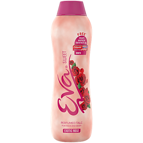 Buy Eva Perfumed Talc Sweet Exotic Rose 100 Gm Online at the Best Price ...