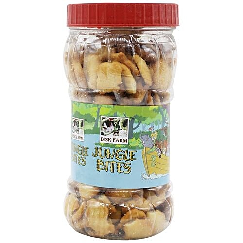 Buy Bisk Farm Biscuits Jungle Bites 200 Gm Bottle Online At Best Price ...