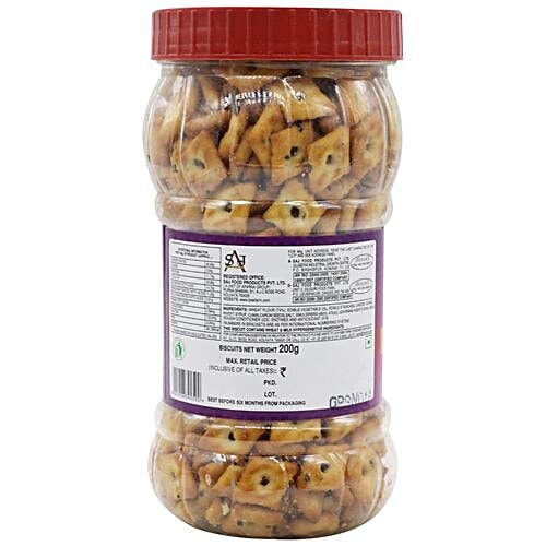 Buy Bisk Farm Biscuits Namkeenz 200 Gm Bottle Online At Best Price of ...