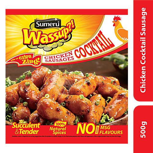 Buy Sumeru Chicken Cocktail Sausage 500 Gm Pouch Online At Best Price ...