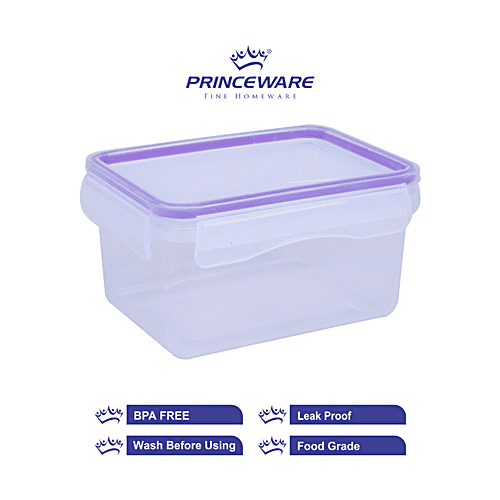Buy Princeware Click-N-Seal Container - Rectangular 730 ml Online at ...