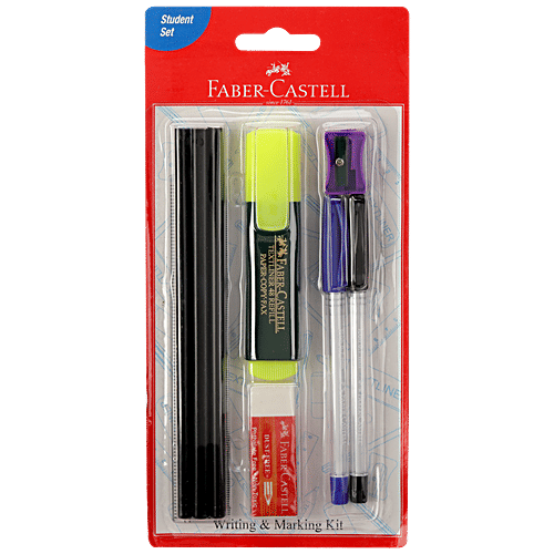 Buy Faber castell Writing & Marking Kit - Stationery Blister Set 575942 ...