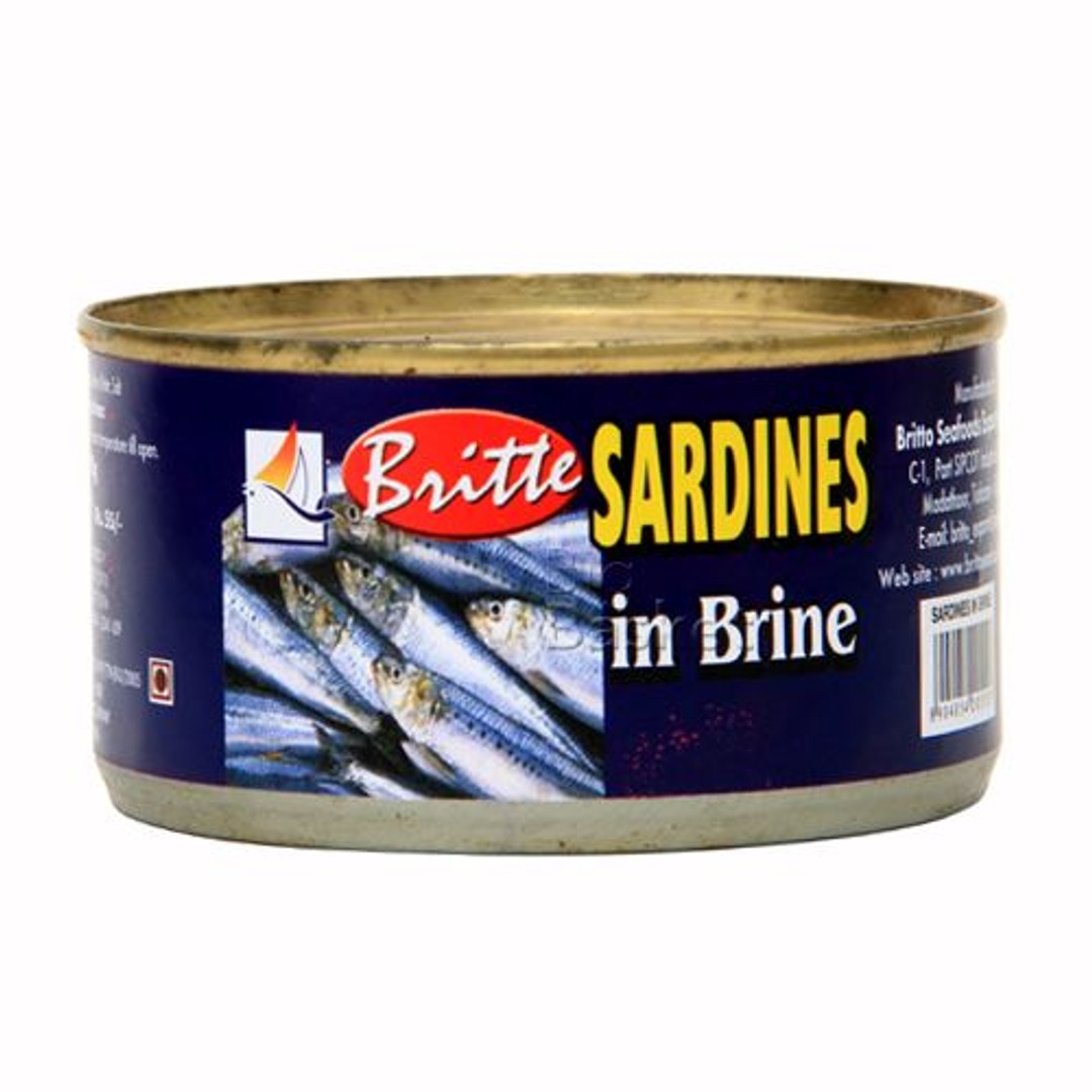 Buy Britte Sardines In Brine 185 Gm Tin Online at the Best Price of Rs ...