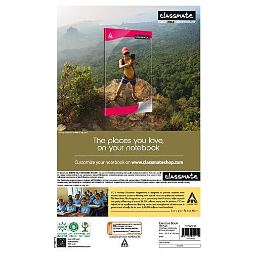 Buy Classmate Notebook Long Unruled 160 Pages Online At Best Price ...