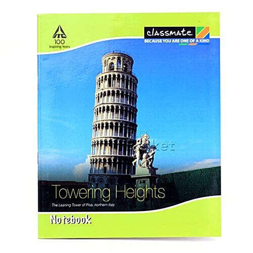 Buy Classmate Note Book (Short)- 92 Pages (19 x 15.5 cm) Single Line ...