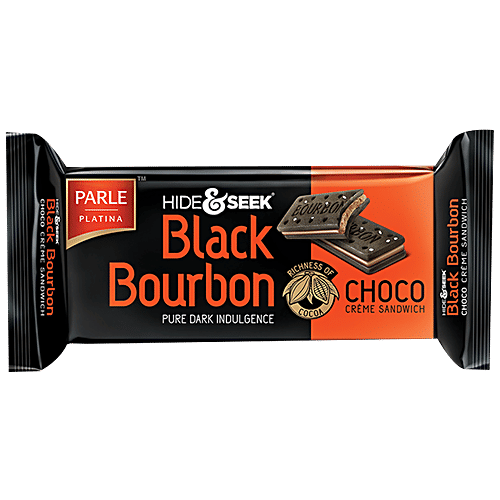 Buy Parle Hide & Seek - Black Bourbon Choco 100 gm Pouch Online at Best ...