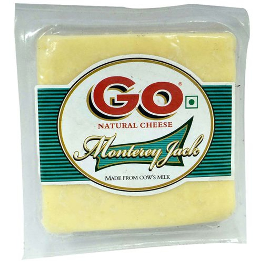 Buy Go Natural Cheese Selection Monterey Jack 200 Gm Pouch Online at ...