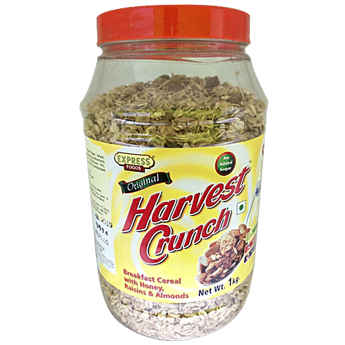 Buy Express Foods Original Harvest Crunch 1 Kg Bottle Online at the ...