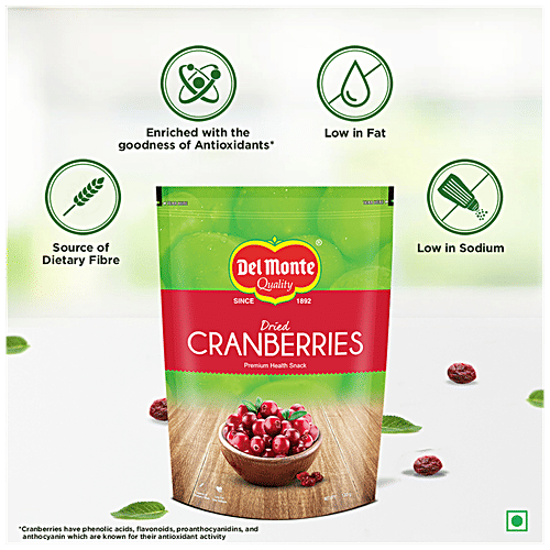 Buy Del Monte Premium Dried Cranberries 130 Gm Online At Best Price of ...