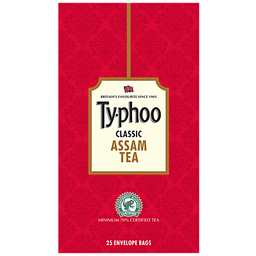 Buy Typhoo Assam Tea Classic 25 Pcs Carton Online At Best Price of Rs ...