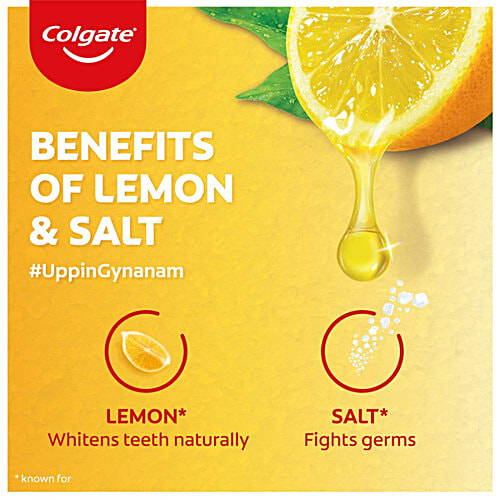Buy Colgate Toothpaste Active Salt Healthy White Salt Lemon 100 Gm ...