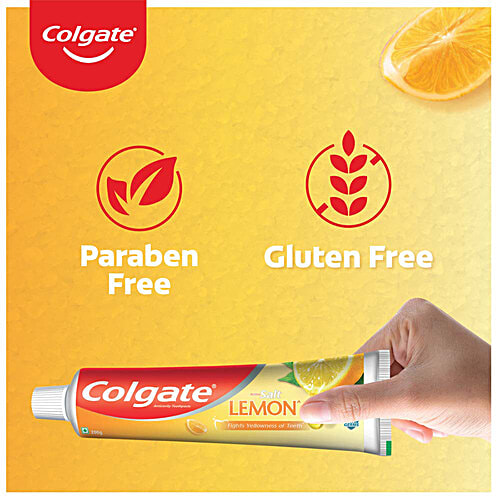Buy Colgate Toothpaste Active Salt Healthy White Salt Lemon 200 Gm ...