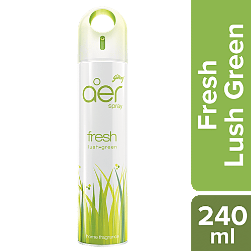 Buy Godrej Aer Home Air Freshener Spray Fresh Lush Green 270 Ml Online ...