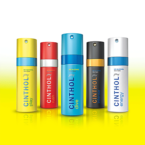 Buy Cinthol Deodorant Spray Play 150 Ml Bottle Online at the Best Price ...