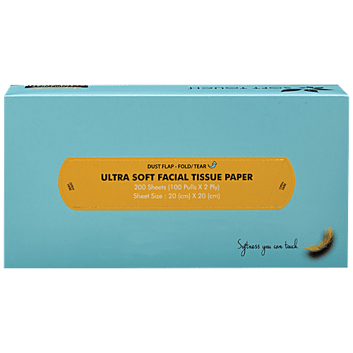 Buy Soft Touch Facial Tissue 100 Pulls 200 Pcs Online At Best Price of ...