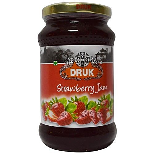 Buy Druk Jam Strawberry 500 Gm Online at the Best Price of Rs 160 ...