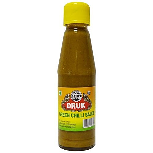 Buy Druk Sauce Green Chilli 200 Gm Bottle Online at the Best Price of ...