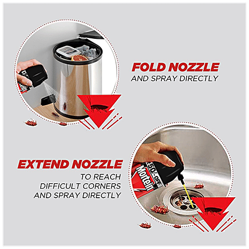Buy Mortein Cockroach Killer Spray - With Deep Reach Nozzle, Fresh ...