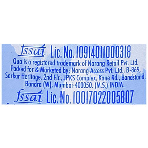 Buy Qua Natural Mineral Water 1 L Bottle Online at the Best Price of Rs ...