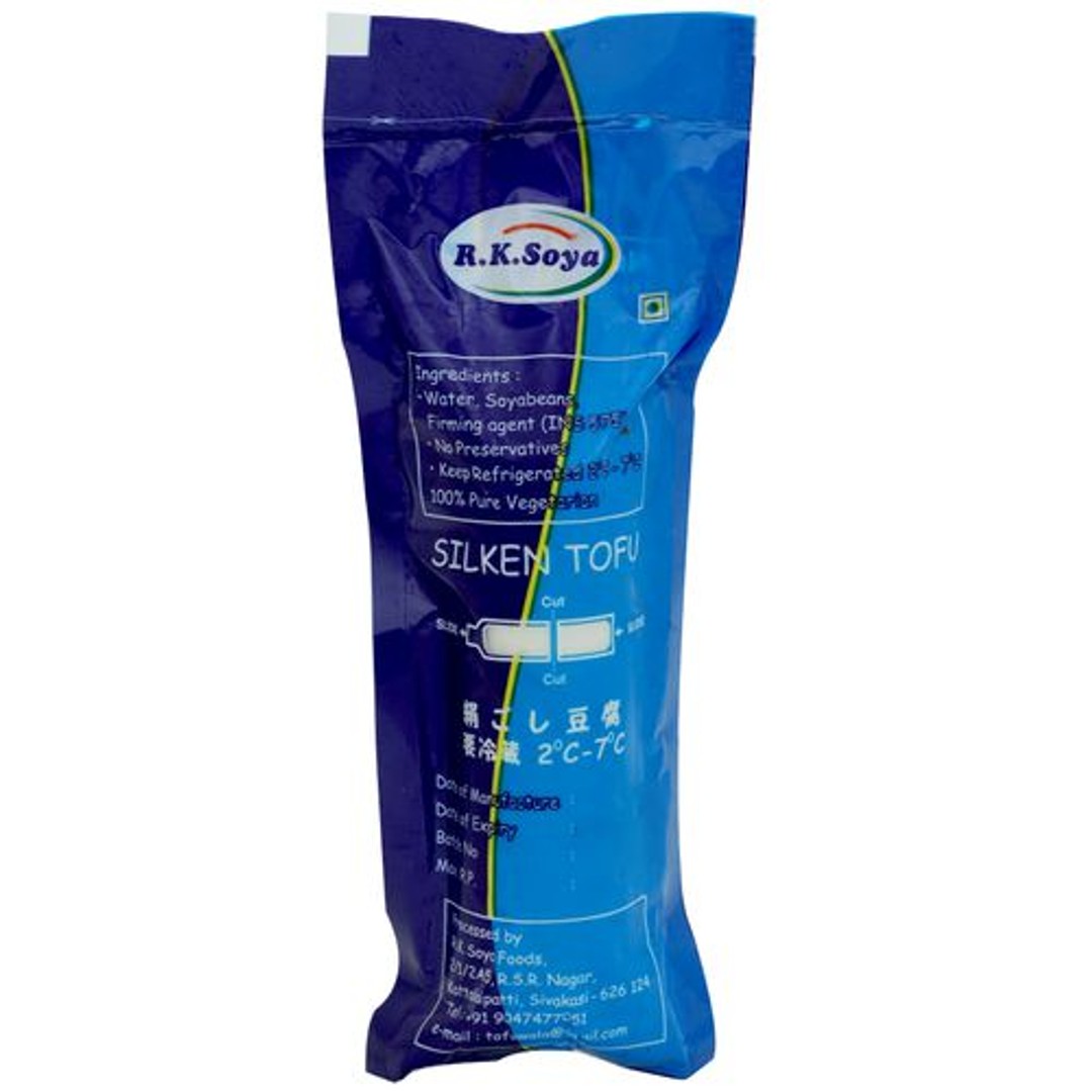 Buy R K Soya Tofu Silken 200 Gm Pouch Online At Best Price of Rs 100 ...