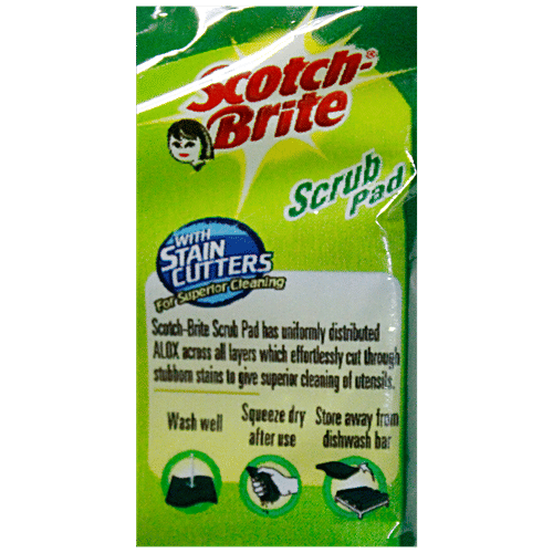 Buy Scotch Brite Scrub Pad Small 75 Cm X 75 Cm Online At Best Price of ...