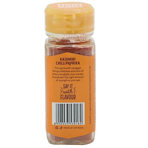 Buy Snapin Spice Kashmiri Chilli Paprika 40 Gm Bottle Online At Best ...