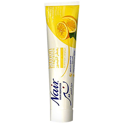 Buy Nair Hair Removal Cream - Lemon Fragrance 110 ml Carton Online at ...
