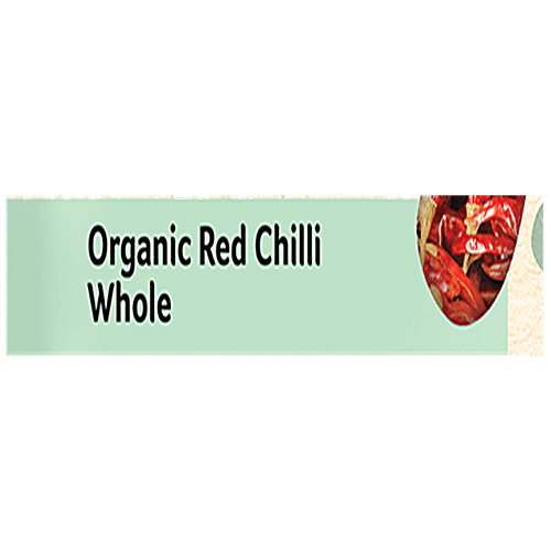 Buy Organic Tattva Red Chilli Whole 100 Gm Pouch Online at the Best ...