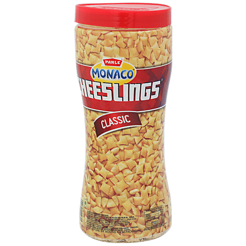 Buy Parle Monaco Cheesling Jar 300 Gm Bottle Online At Best Price of Rs ...