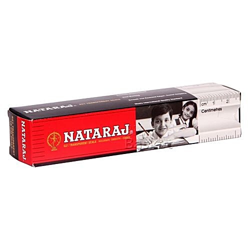 Buy Nataraj Transparent Scale 621 15 Cms 10 Pc Online At Best Price of ...