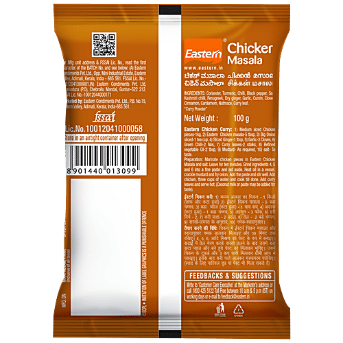 Buy Eastern Masala Chicken 100 Gm Pouch Online At Best Price of Rs 30. ...