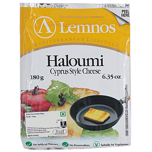 Buy A Lemnos Cheese Haloumi Cyprus Style 180 Gm Pouch Online At Best ...
