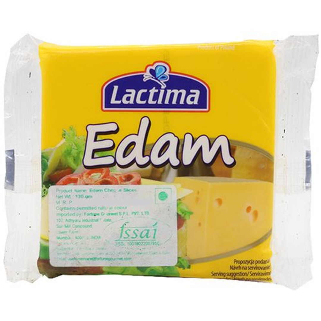 Buy Lactima Cheese Slice Edam 130 Gm Online At Best Price of Rs null ...