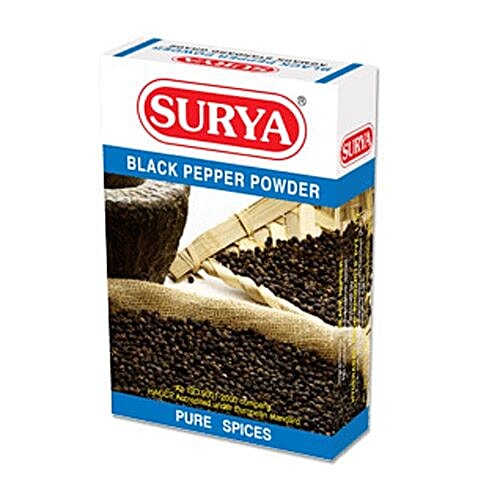 Buy Surya Powder Black Pepper 100 Gm Carton Online at the Best Price of ...