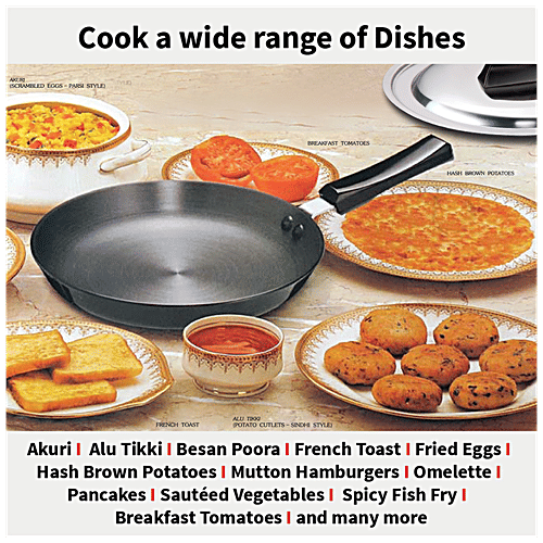 Buy Hawkins Futura - Frying Pan (Hard Anodised) With Stainless Steel ...