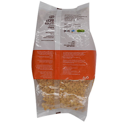 Buy Phalada Pure Sure Organic Chana Daal 500 Gm Pouch Online at the ...