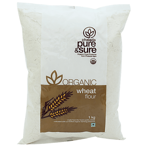 Buy Phalada Pure Sure Organic Wheat Flour 1 Kg Pouch Online At Best ...