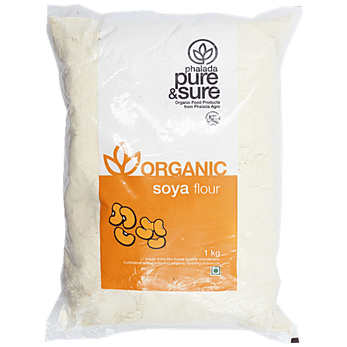 Buy Phalada Pure Sure Organic Soya Flour 1 Kg Pouch Online at the Best ...