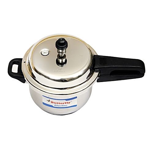 Buy Butterfly Blueline Pressure Cooker - Stainless Steel (with Thick ...