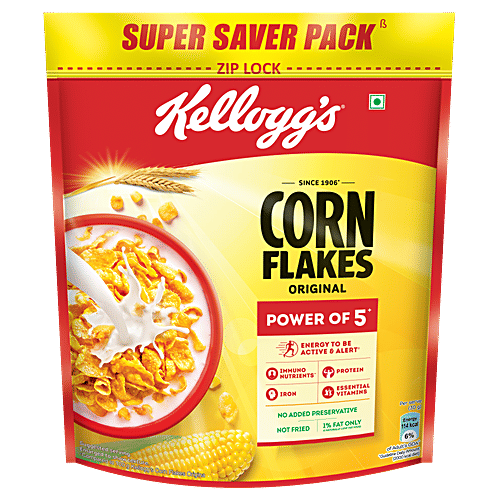 Buy Kelloggs Corn Flakes 875 Gm Pouch Online At Best Price of Rs 348.5 ...