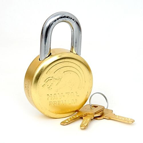 Buy Godrej Nav-Tal Premium Brass Pad Lock Online at Best Price of Rs ...