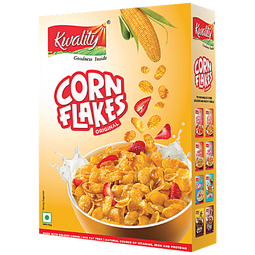 Buy Kwality Corn Flakes 375 Gm Carton Online At Best Price of Rs 180 ...
