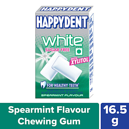 Buy Happydent Chewing Gum Mint Sparkling White 168 Gm Carton Online At ...
