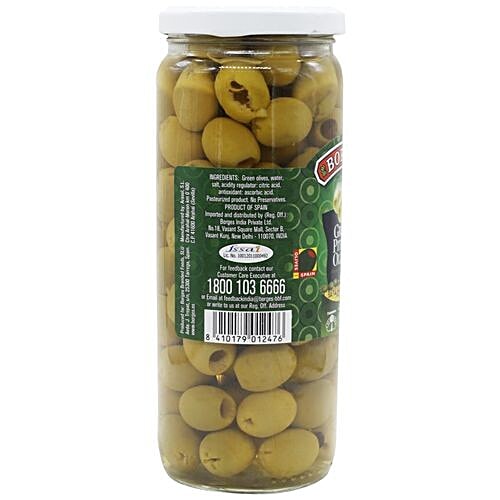 Buy Borges Olives Green Pitted 285 Gm Bottle Online At Best Price of Rs ...