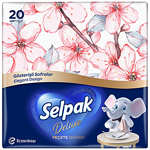 Buy Selpak Collection Printed Napkin Paper Tissue 20 Pcs Online At Best ...