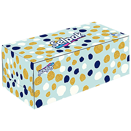 Buy Selpak Facial Box Tissue Paper Maxi 21 X 215 Cm Online At Best ...