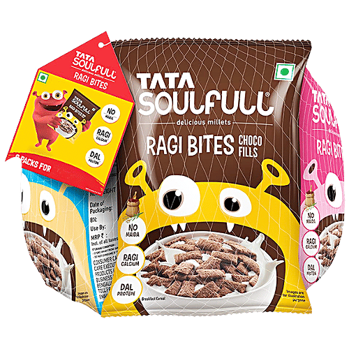 Buy Soulfull Ragi Bites Combo Pack, Choco Fills, Vanilla Fills ...