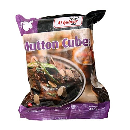Buy Al Kabeer Mutton Cubes 450 Gm Online At Best Price of Rs 315 ...