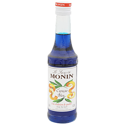 Buy Monin Syrup Blue Curacao Flavored 250 Ml Online At Best Price of Rs ...